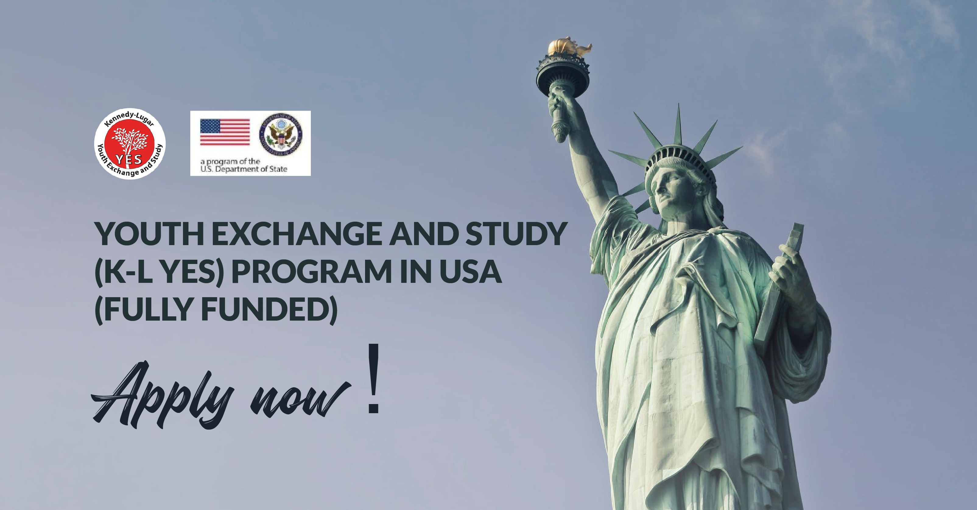 Youth Exchange and Study (K-L YES) Program in USA (Fully Funded)