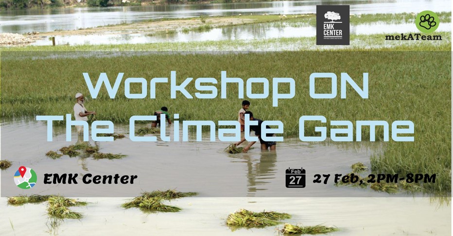 Workshop on The Climate Game 2020 in Dhaka - Bangladesh