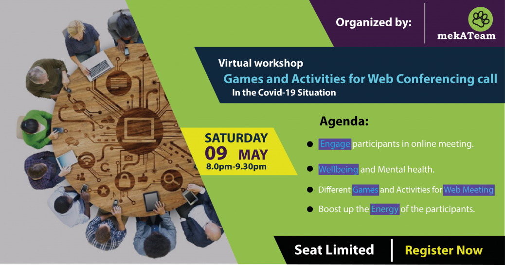 Games and Activities workshop for Web Conferencing Call 2020