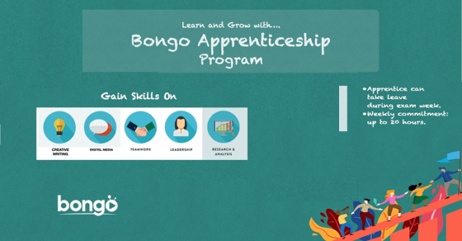 Bongo Apprenticeship Program 2021 - Bangladesh