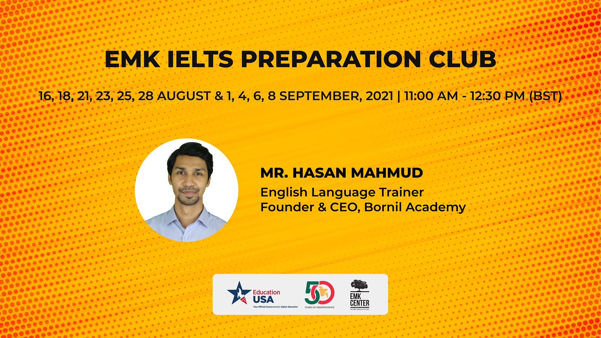 EMK Center presents EMK IELTS Preparation Club 2021 - Bangladesh