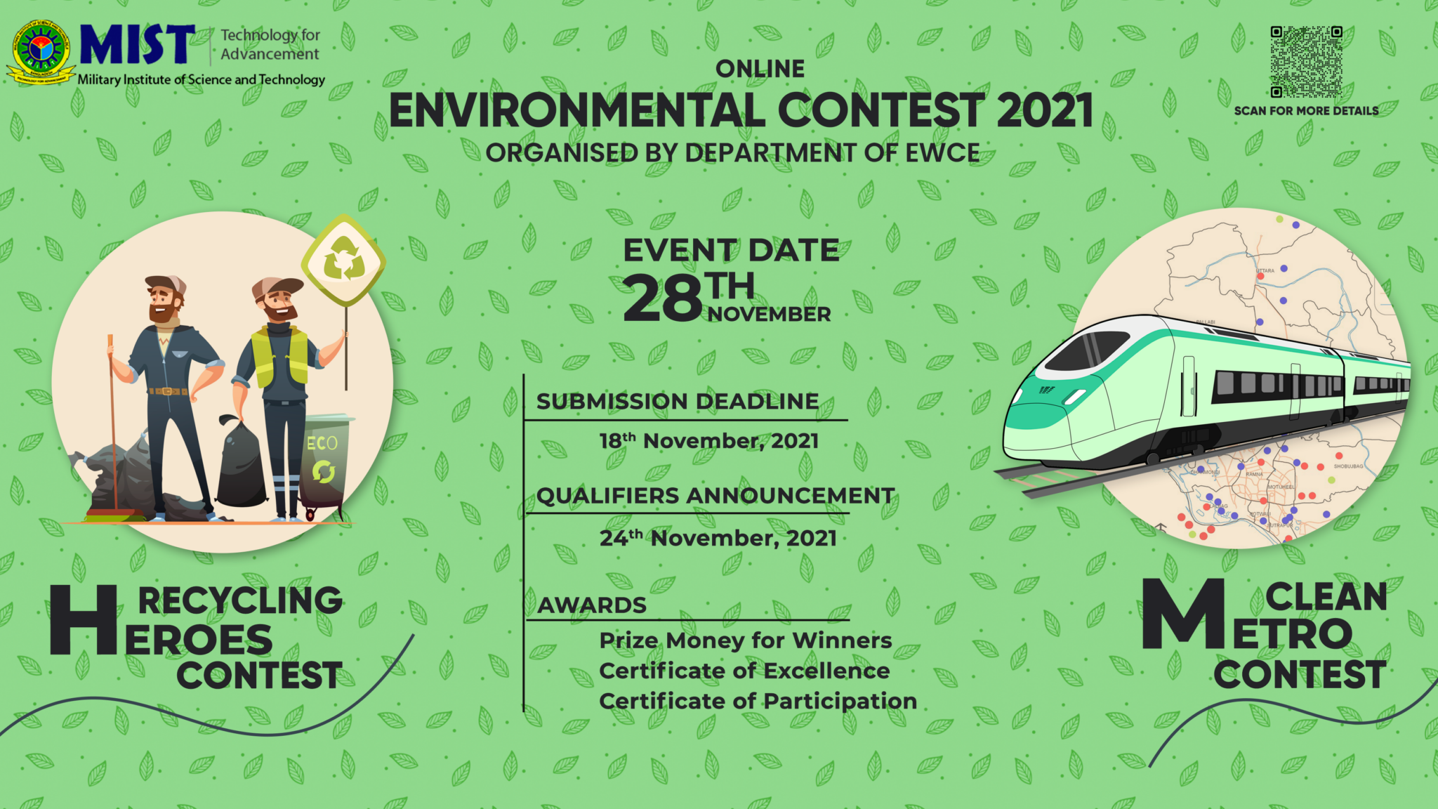 MIST Environmental Club presents Environmental Contest 2021 - Bangladesh