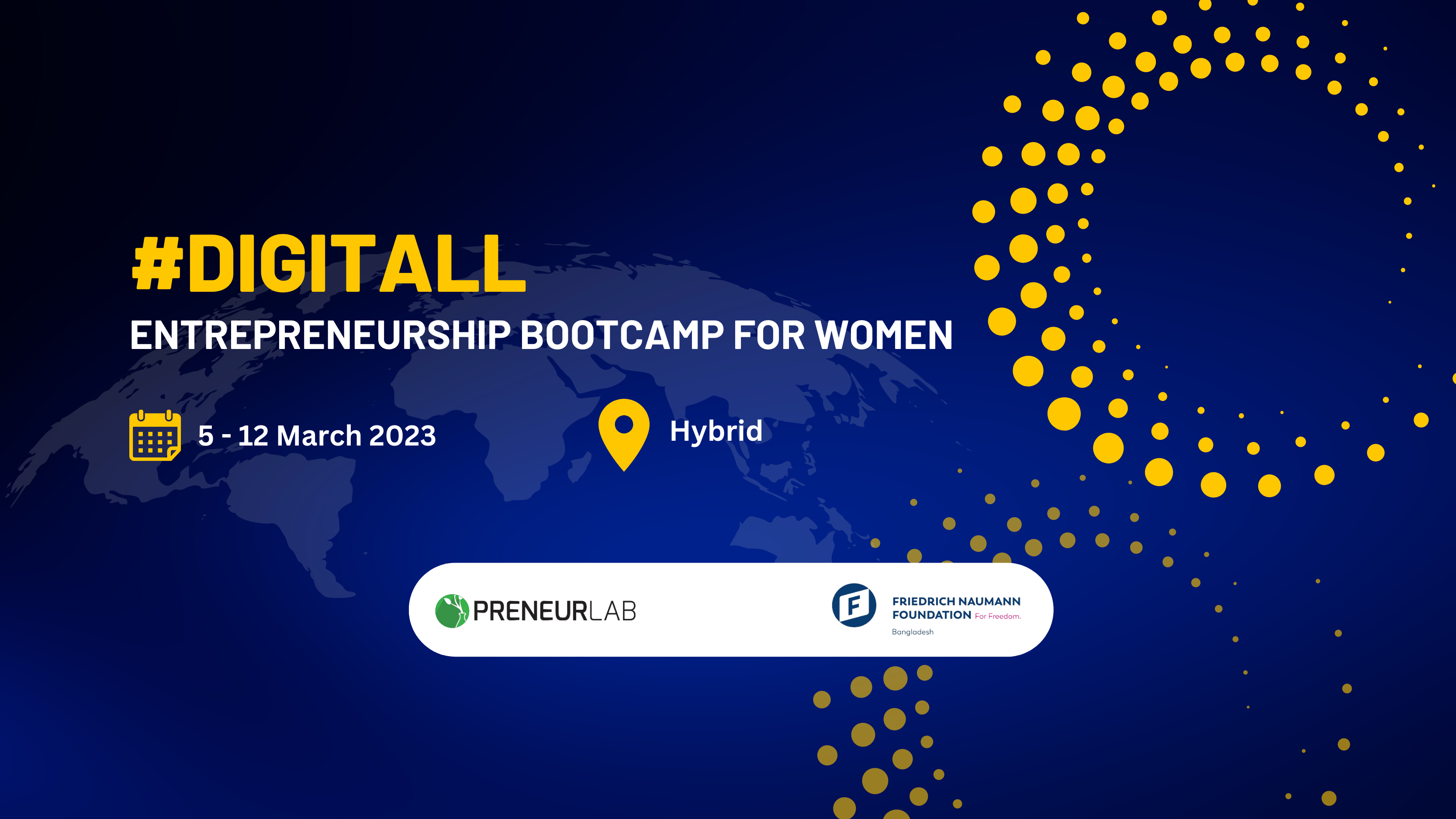Digitall Entrepreneurship Bootcamp For Women Bangladesh
