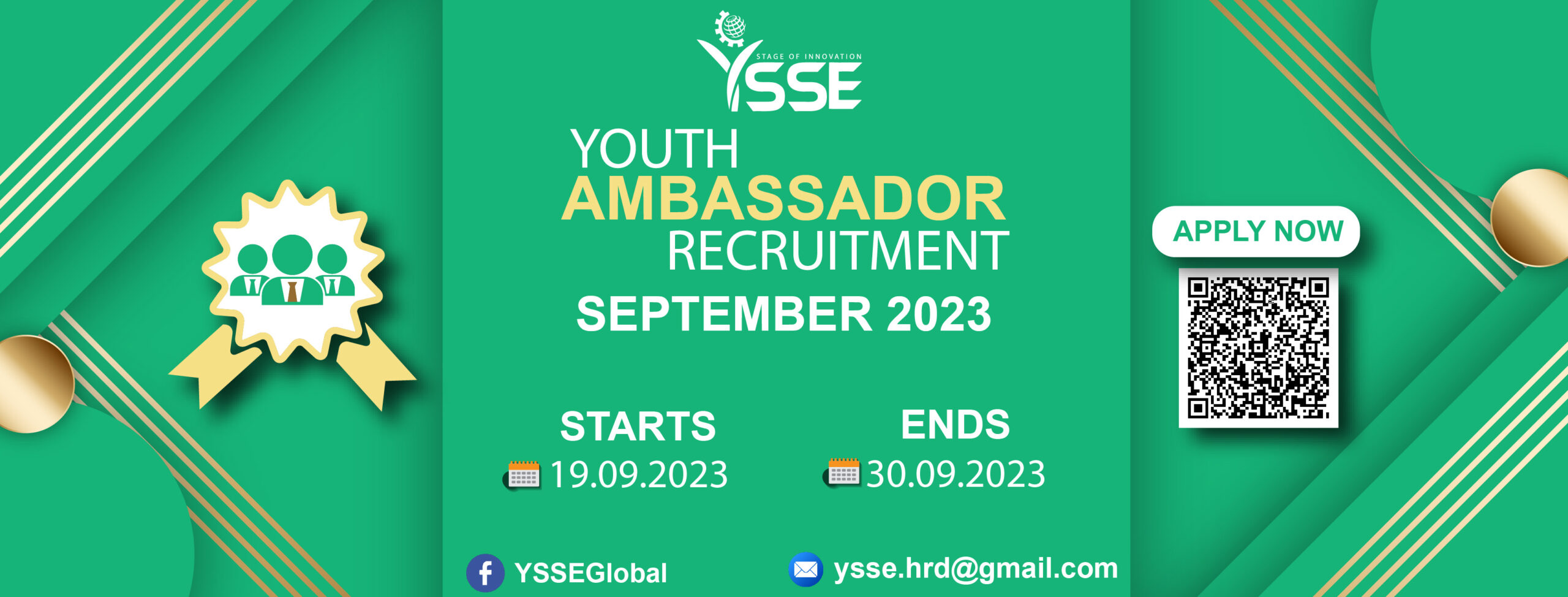 YSSE Youth Ambassador Program - September 2023 - Bangladesh